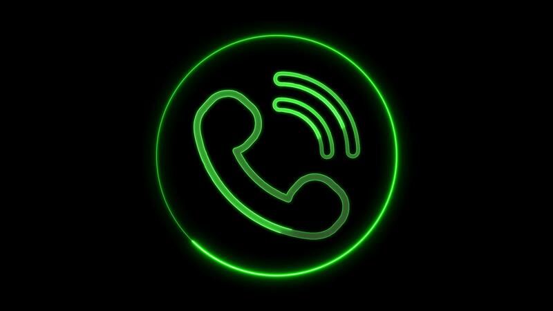 phone calling icon animation. 24895404 Stock Video at Vecteezy