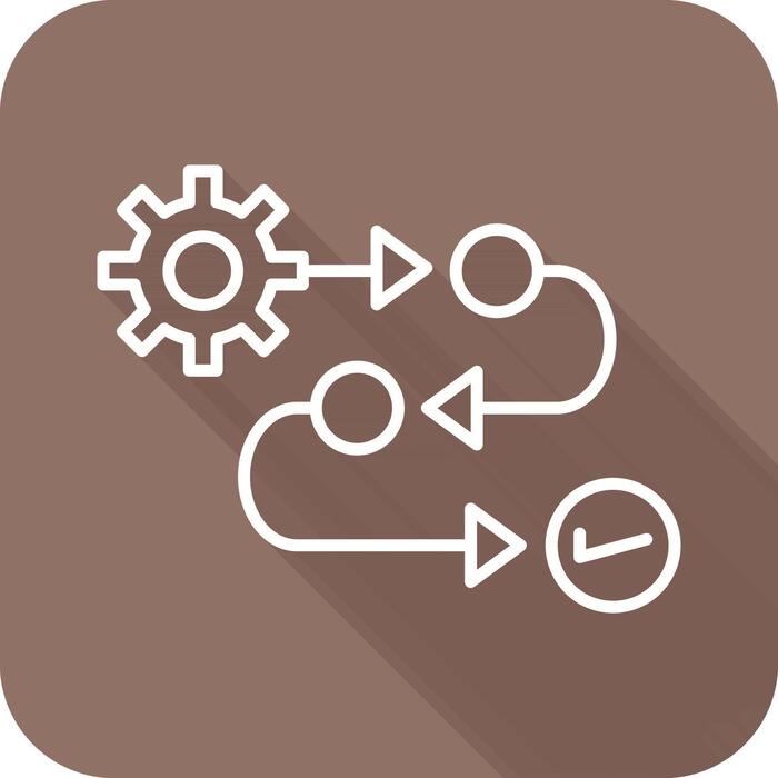 Process Flow Icon Vector Art, Icons, and Graphics for Free Download