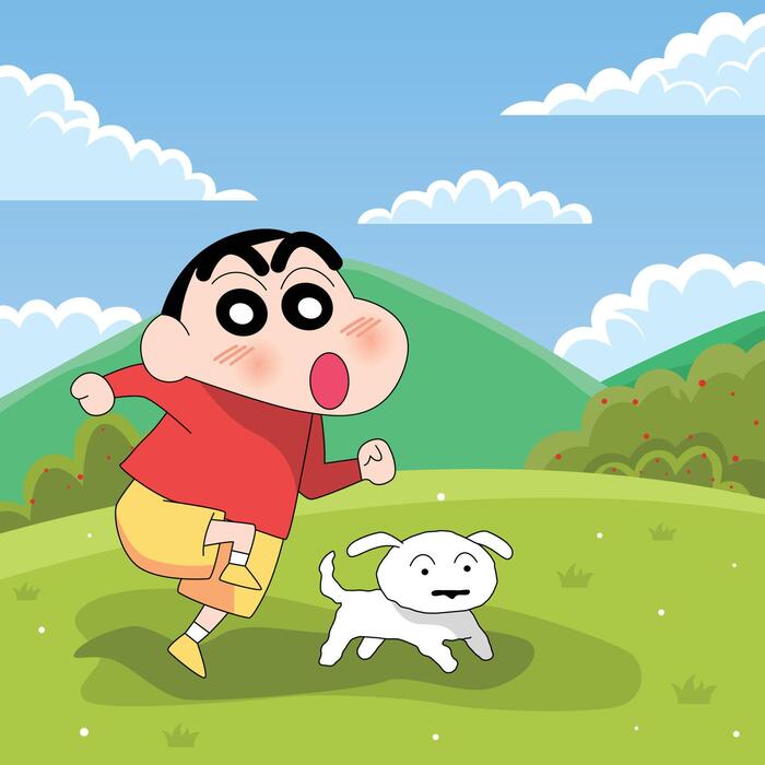Crayon Shin Chan Vector Art, Icons, and Graphics for Free Download