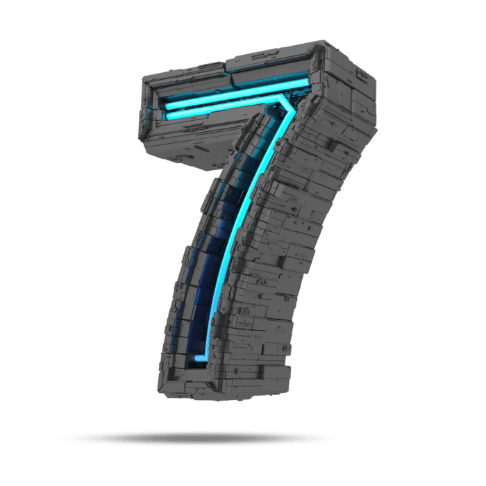 Neon 7 PNGs for Free Download