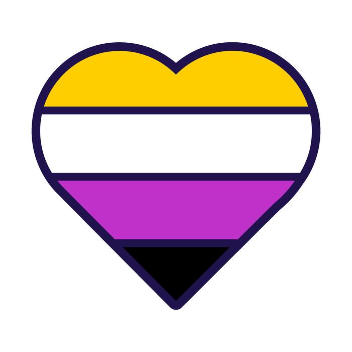 Nonbinary Flag Vector Art, Icons, and Graphics for Free Download