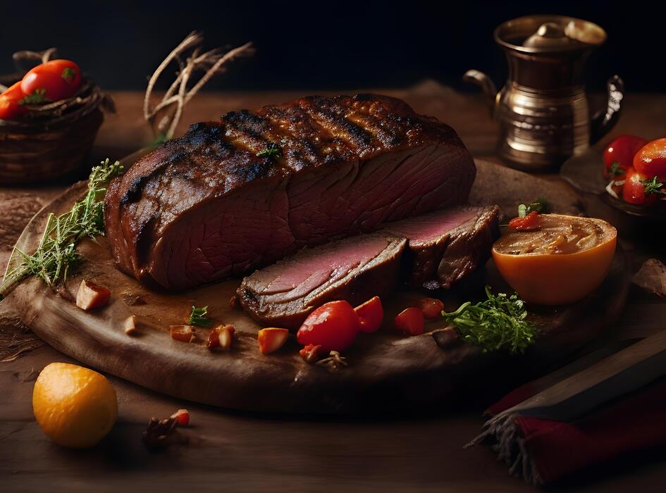 Roasted Beef Stock Photos, Images and Backgrounds for Free Download
