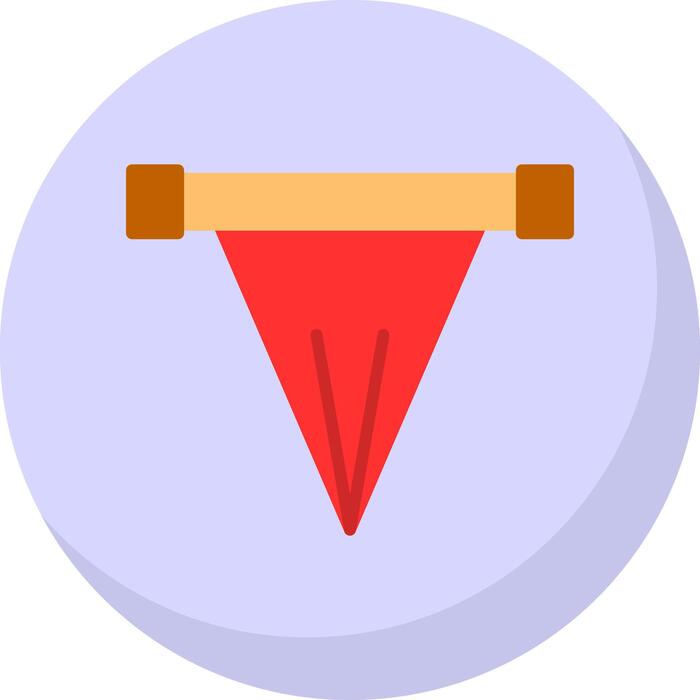 Triangle Flag Vector Art, Icons, and Graphics for Free Download