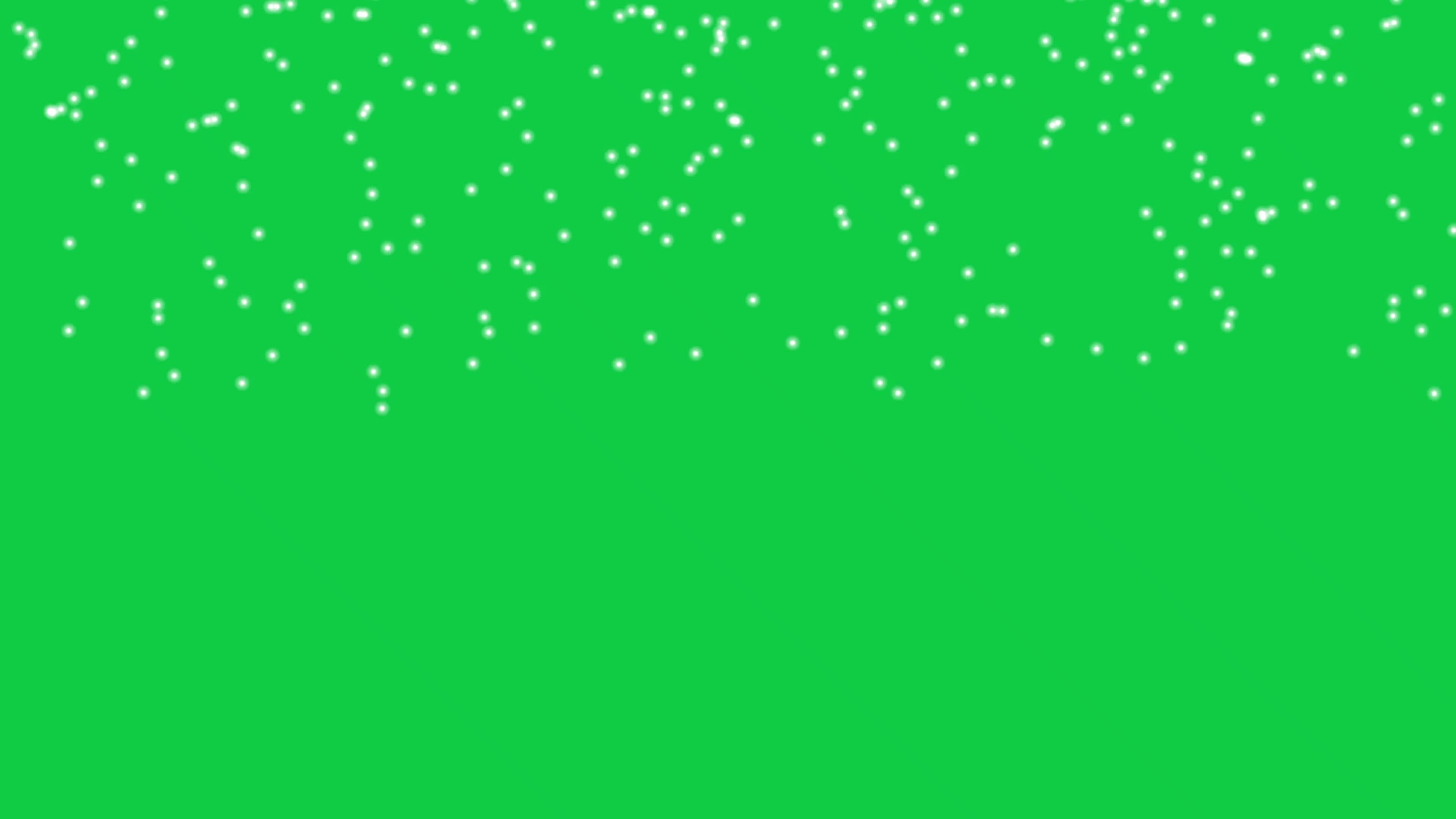 snow falling particle animation overlay on green screen background 24971704 Stock Video at Vecteezy