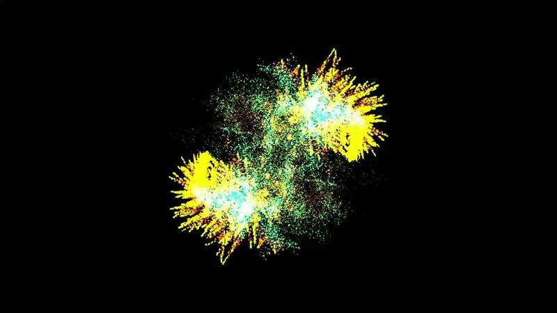 Particle Background Animation 24972393 Stock Video at Vecteezy