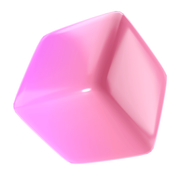 3d Shapes Pink PNGs for Free Download