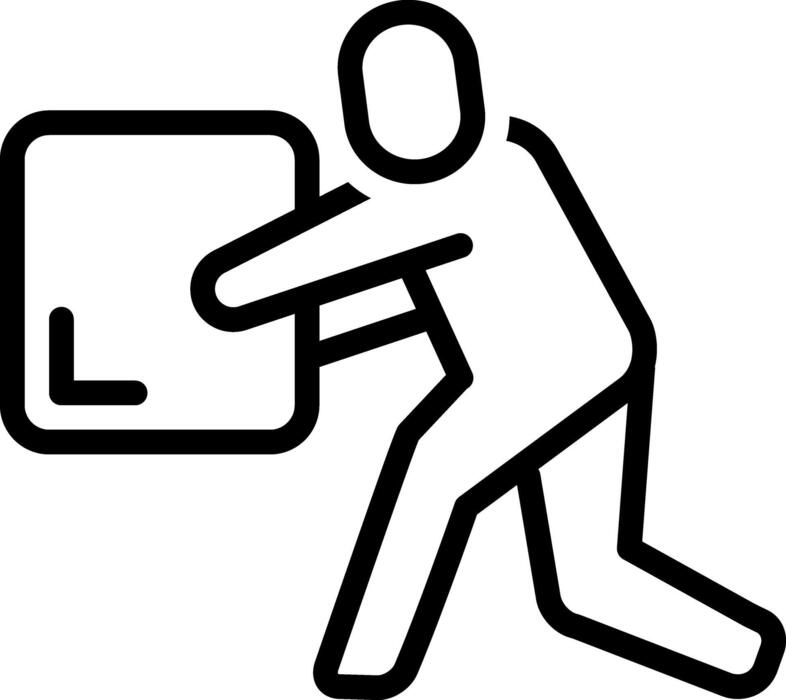 Manual Handling Icon Vector Art, Icons, and Graphics for Free Download