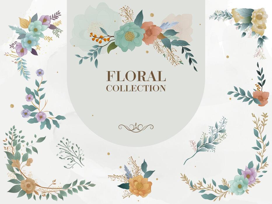 Floral Vector Art, Icons, and Graphics for Free Download