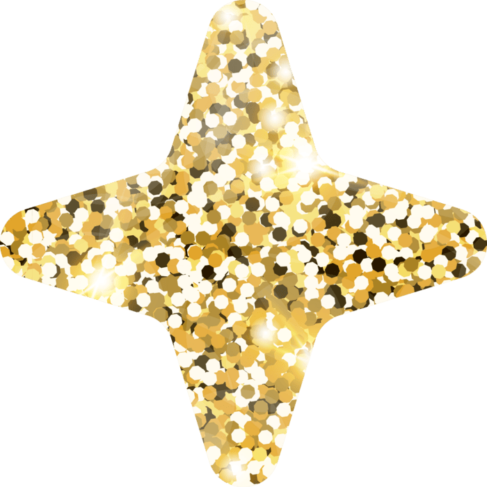 Gold Glitter Sparkle PNGs for Free Download