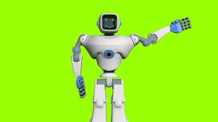 Robot Animation Stock Video Footage for Free Download