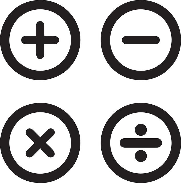 Mathematical Symbols Vector Art, Icons, and Graphics for Free Download