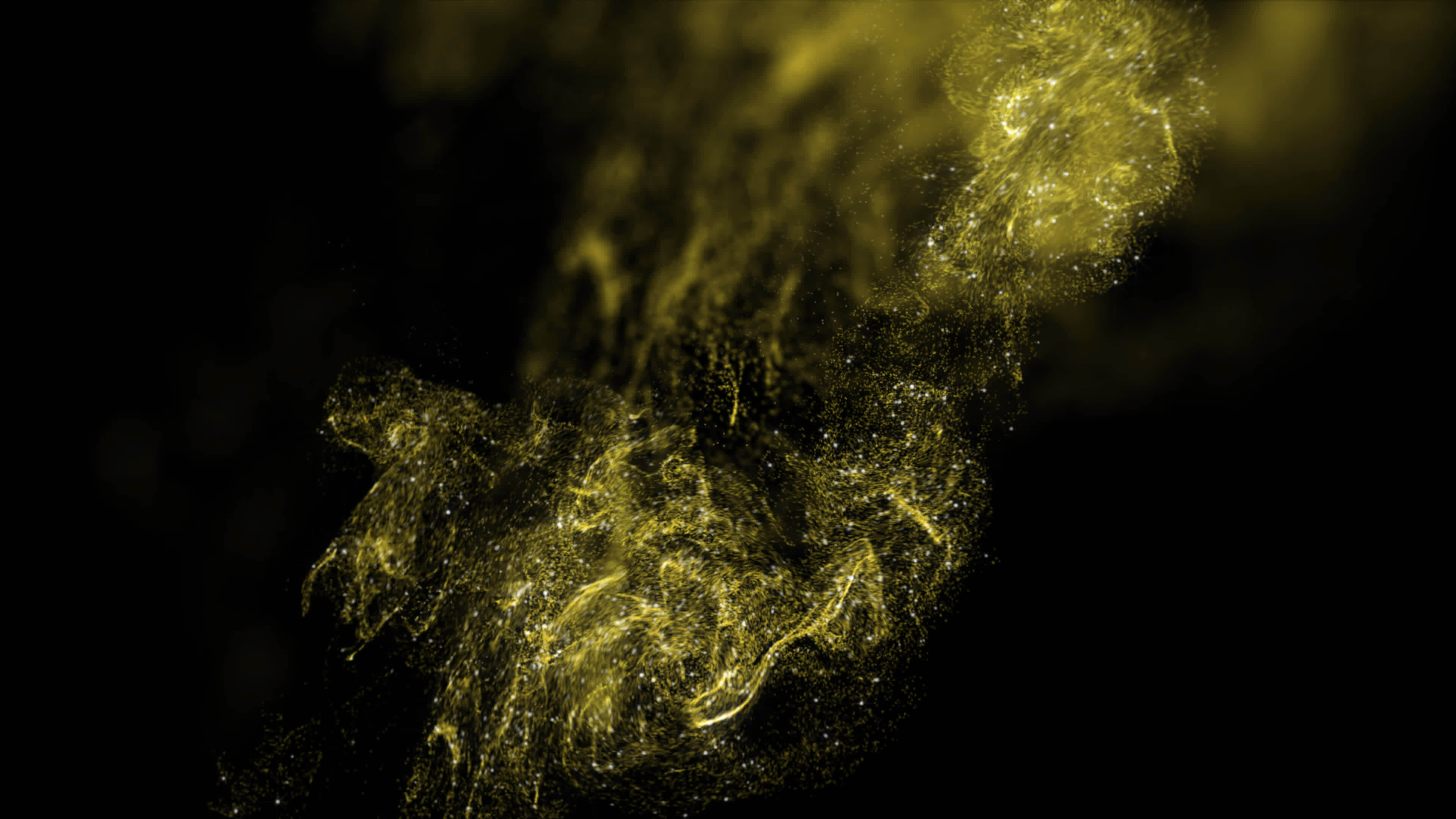 abstract Particle explosion Animation loop motion graphics video transparent background with ...