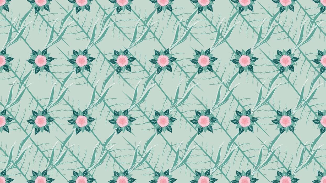 Elegant Flower Pattern Vector Art, Icons, and Graphics for Free Download