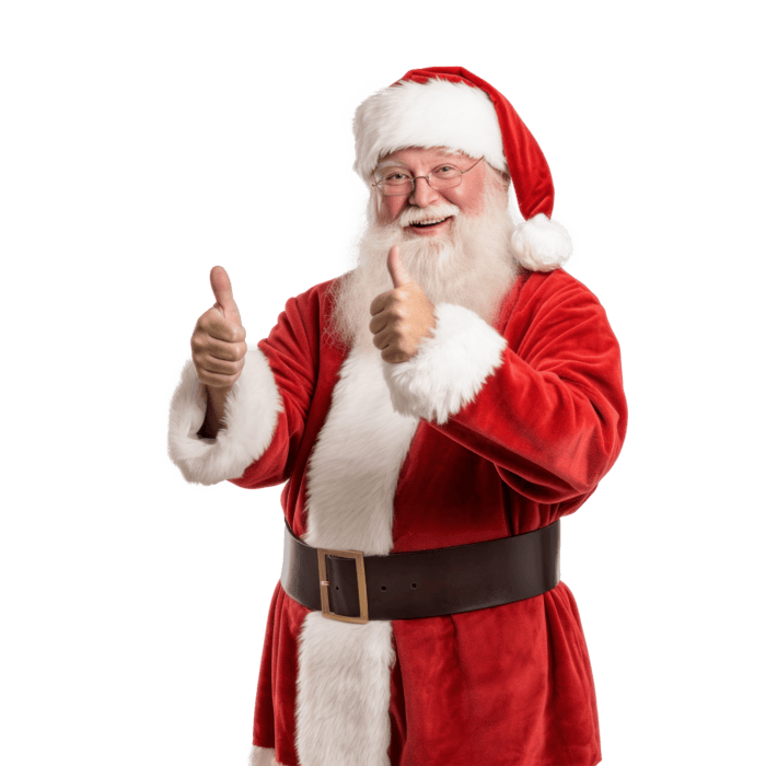 Real Santa Png