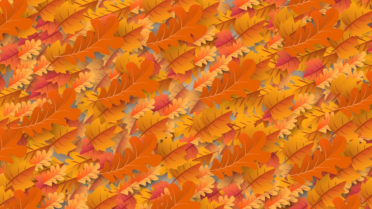 Fall Leaves Seamless Vector Art, Icons, and Graphics for Free Download