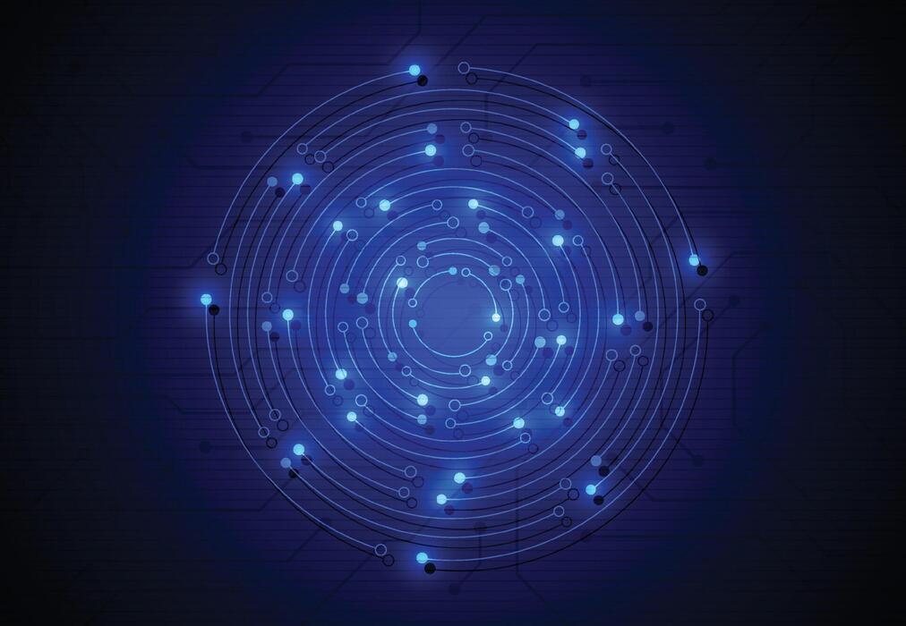 Circular Circuit Vector Art, Icons, and Graphics for Free Download