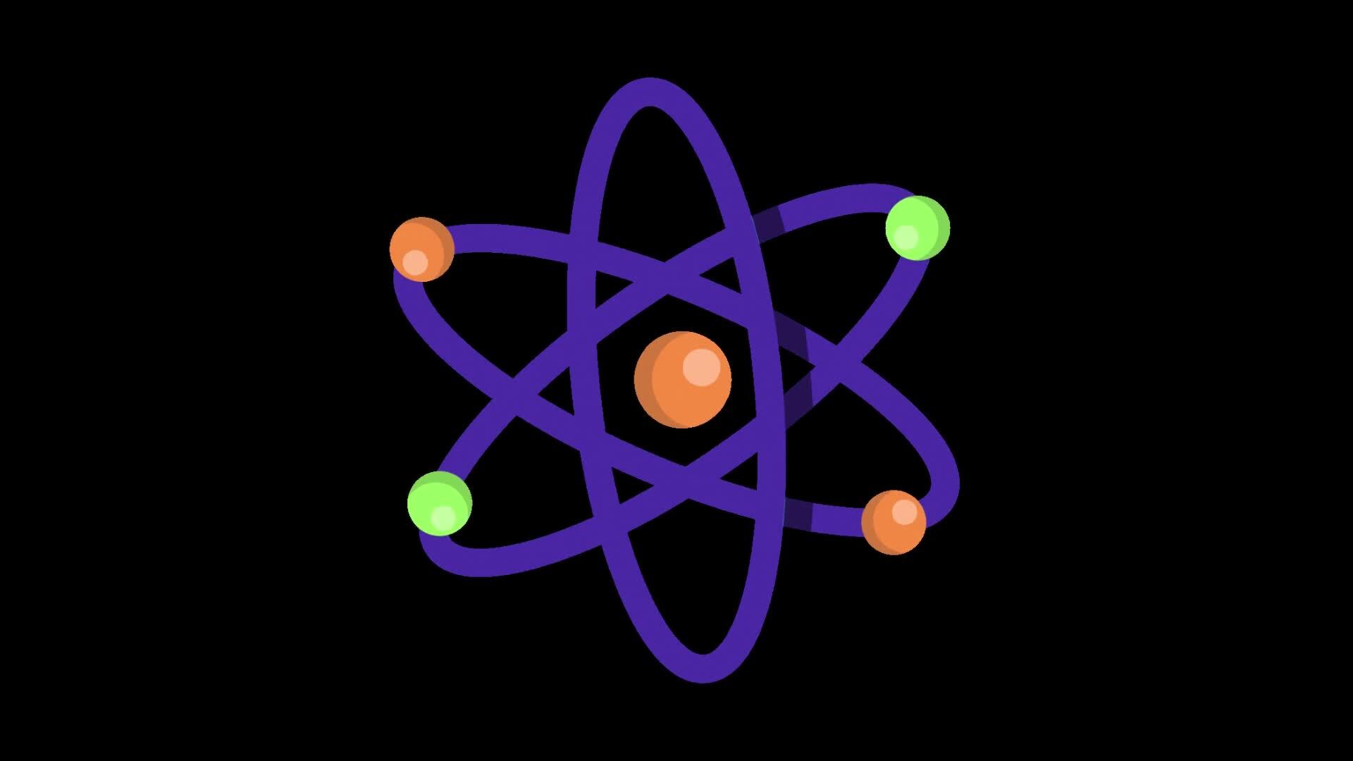 Atom Animation Stock Video Footage for Free Download