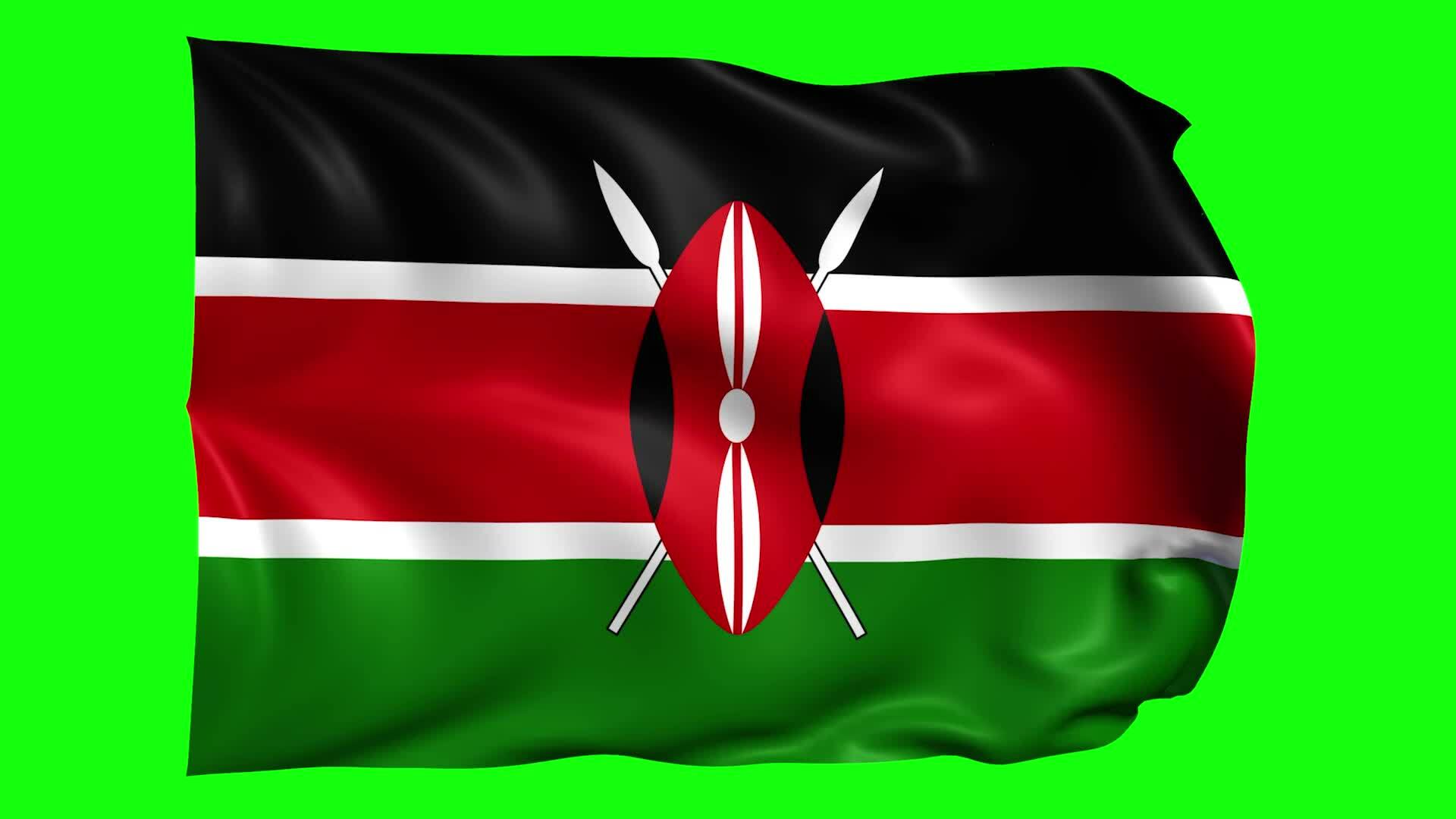 3D Flag Animation of Kenya 25282978 Stock Video at Vecteezy