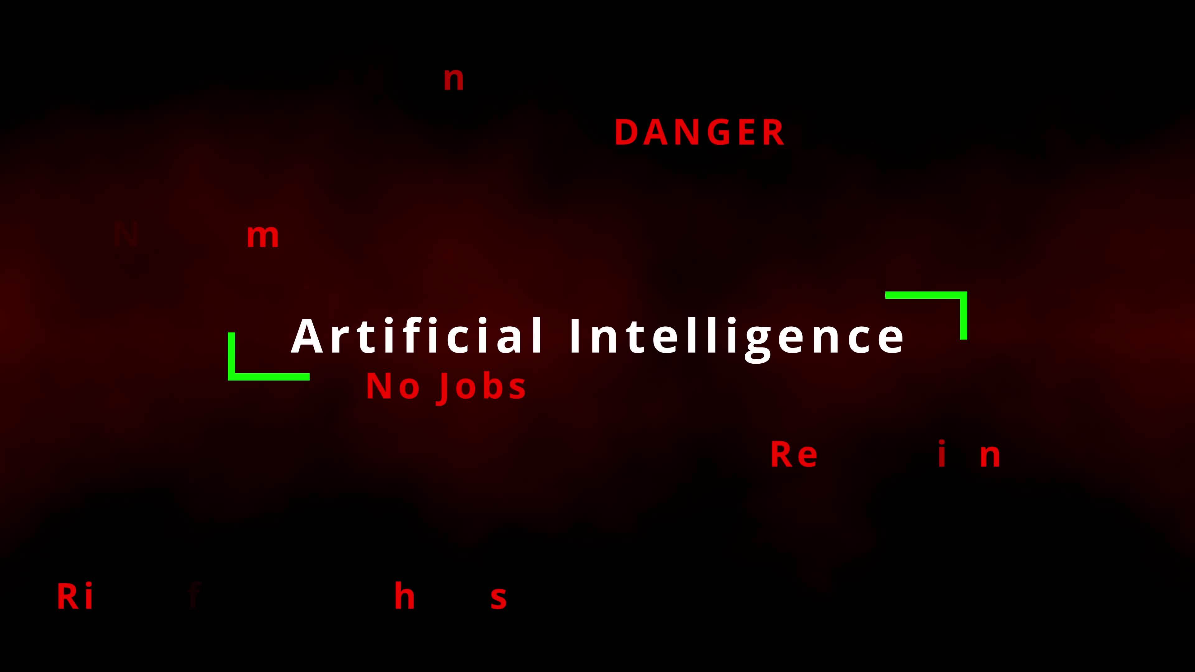 Danger of Artificial Intelligence tag cloud and word cloud with ...
