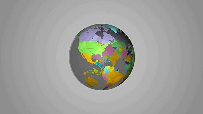 Animated Globe Stock Video Footage for Free Download