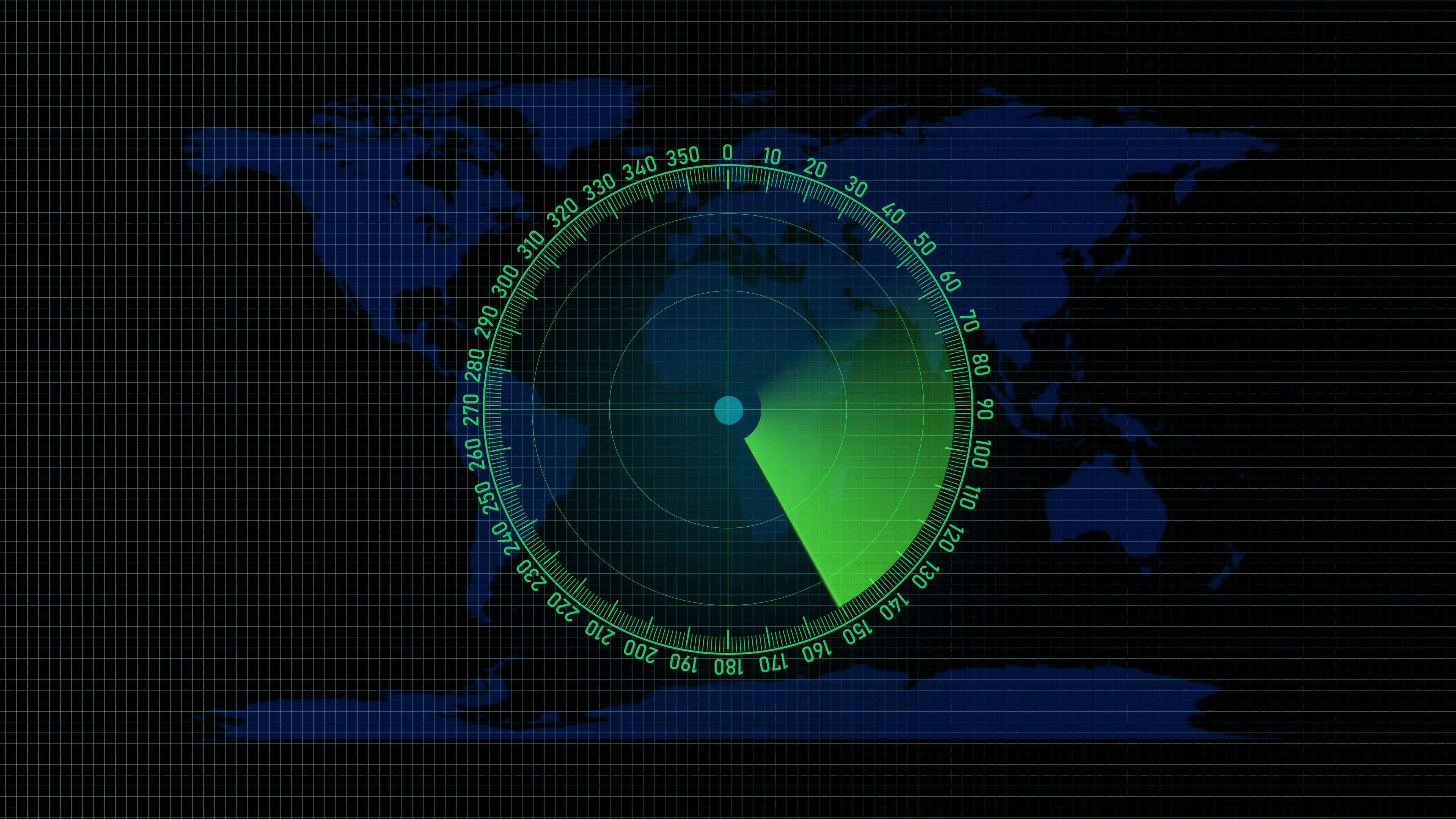 radar screen animated. 25333968 Stock Video at Vecteezy