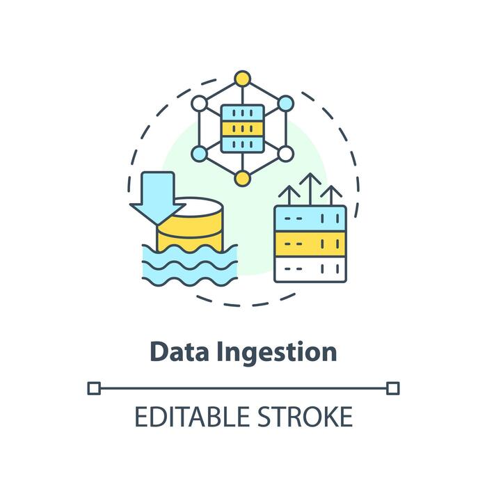 Data Ingestion Vector Art, Icons, and Graphics for Free Download