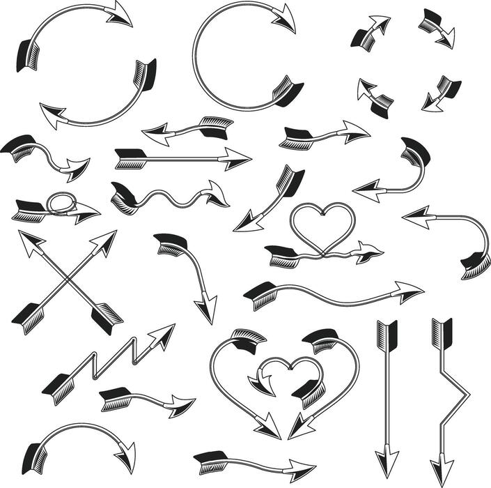 Arrow Clip Art Vector Art, Icons, and Graphics for Free Download
