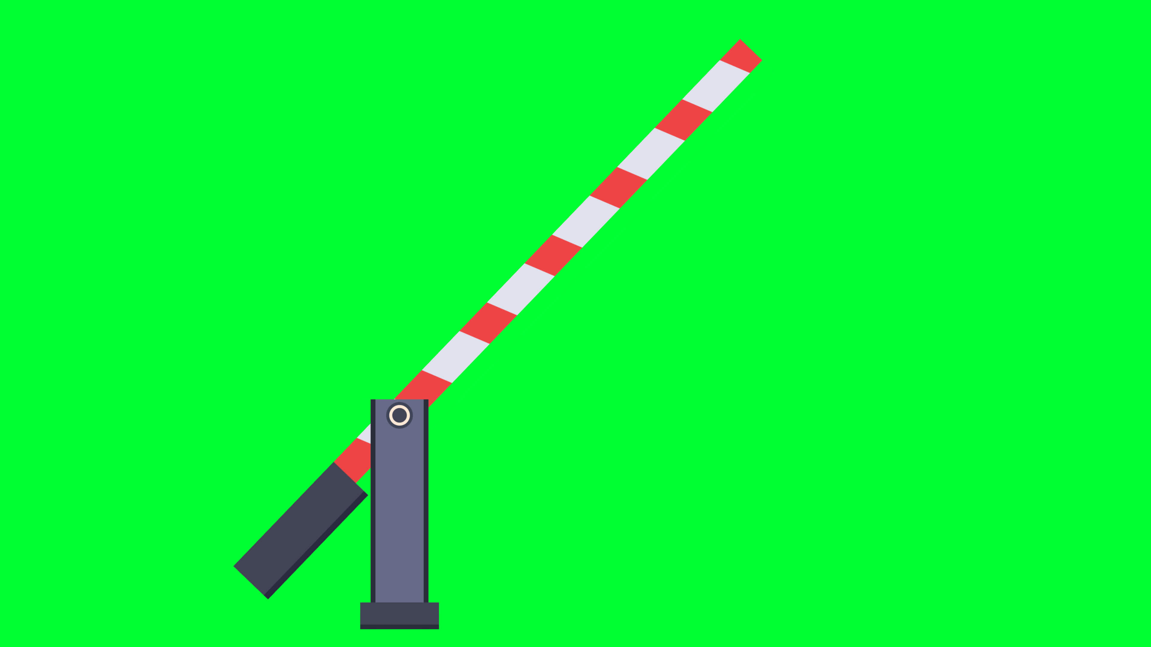 Railway Crossing Barrier fence prevent vehicles. Road Barrier Red White ... Railway Crossing Barrier fence prevent vehicles. Road Barrier Red White ...