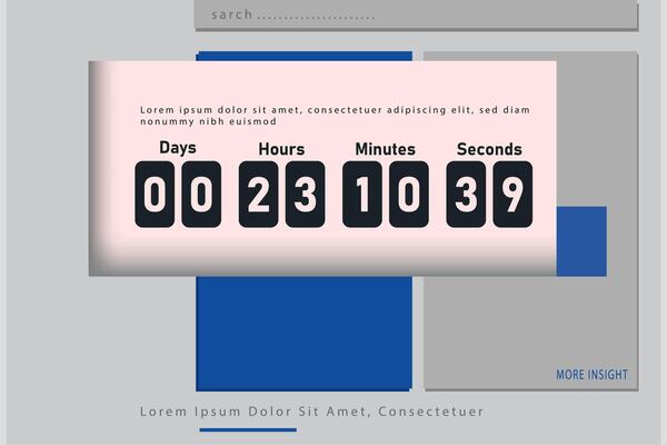 Countdown Template Vector Art, Icons, and Graphics for Free Download