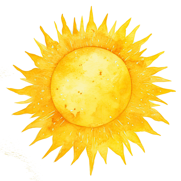 Sonne PNGs zum kostenlosen Download