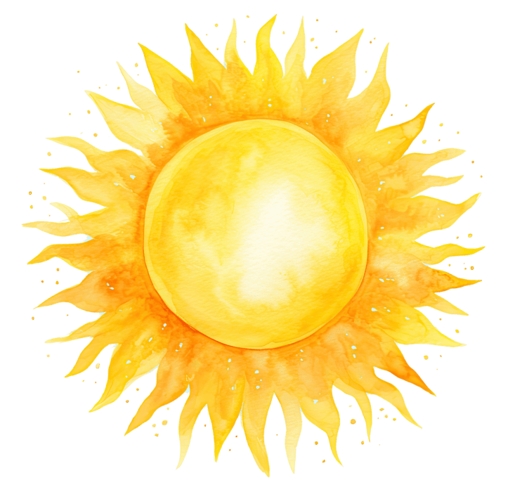 Sonne PNGs zum kostenlosen Download