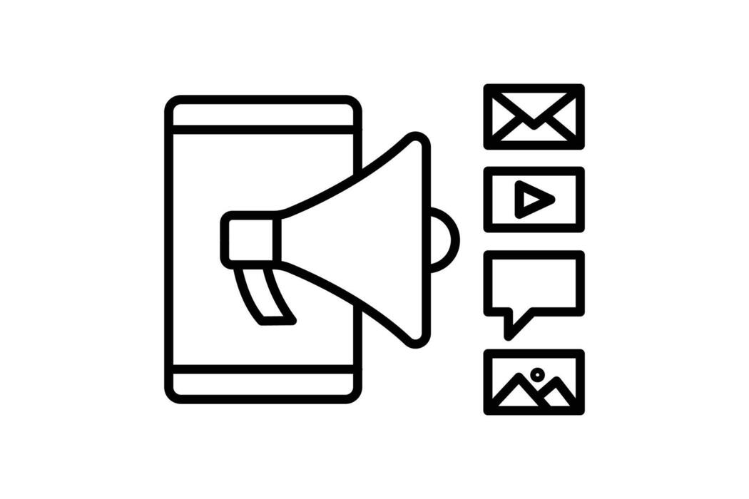 Digital Communication Icon Vector Art Icons And Graphics For Free Download