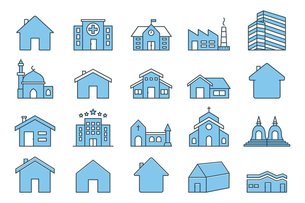 Architecture Icons Vector Art, Icons, and Graphics for Free Download