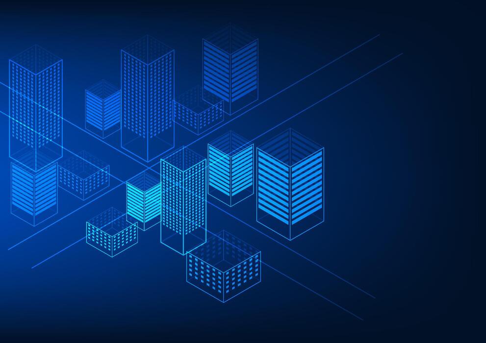 Digital Building Vector Art, Icons, and Graphics for Free Download