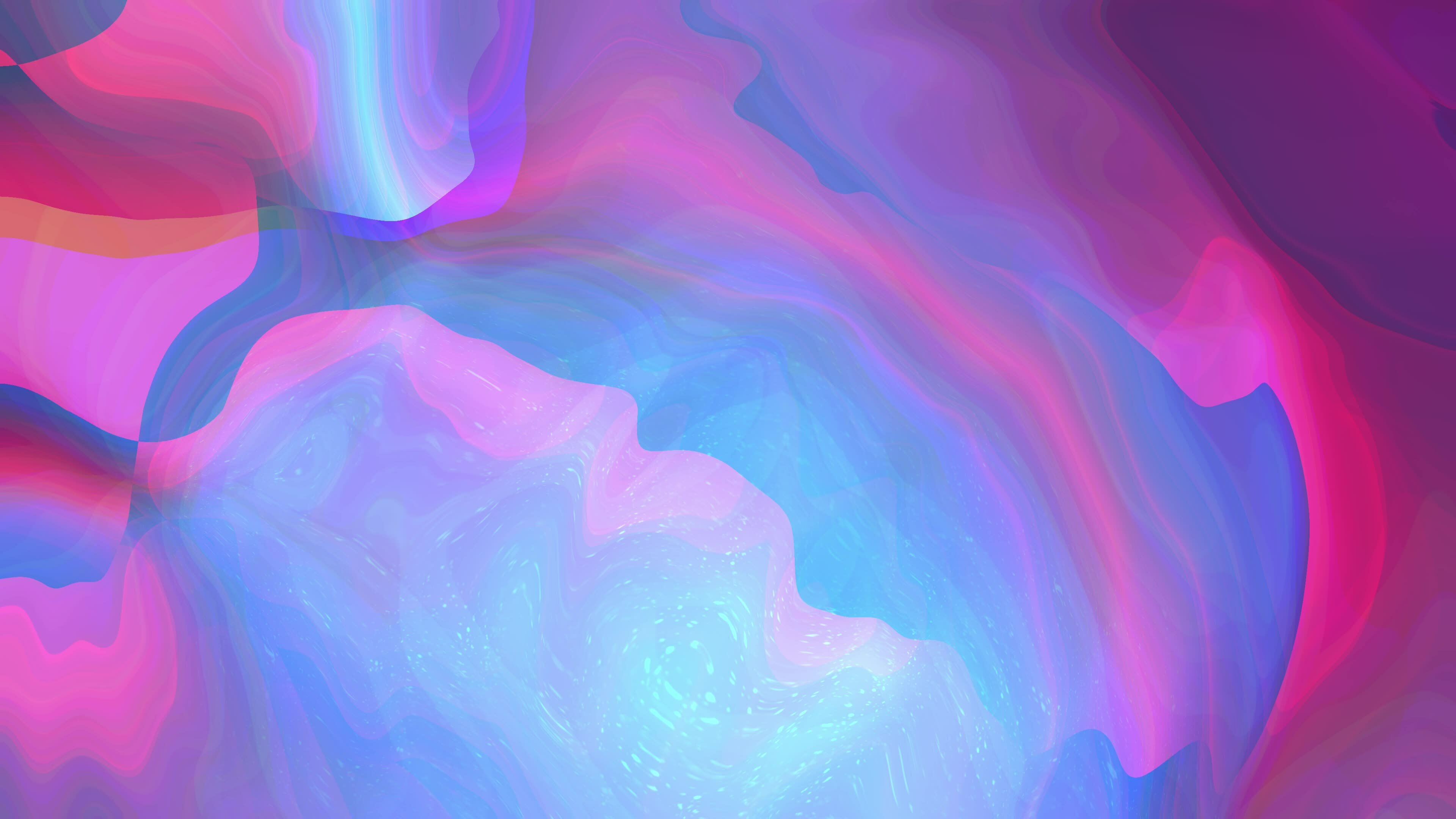 Wavy flow prism gradient animation background. 2D computer rendering ...