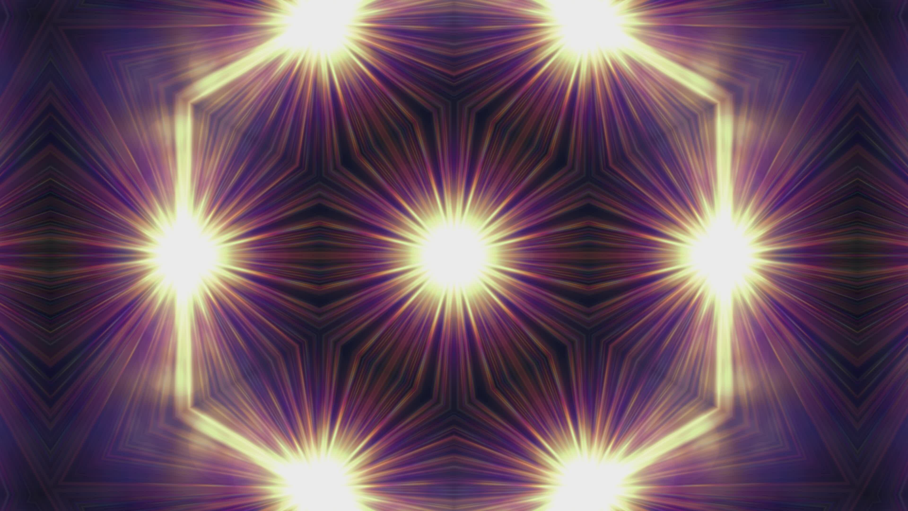 Kaleidoscope zoom in glow animation background. 2D computer rendering pattern 25415980 Stock ...