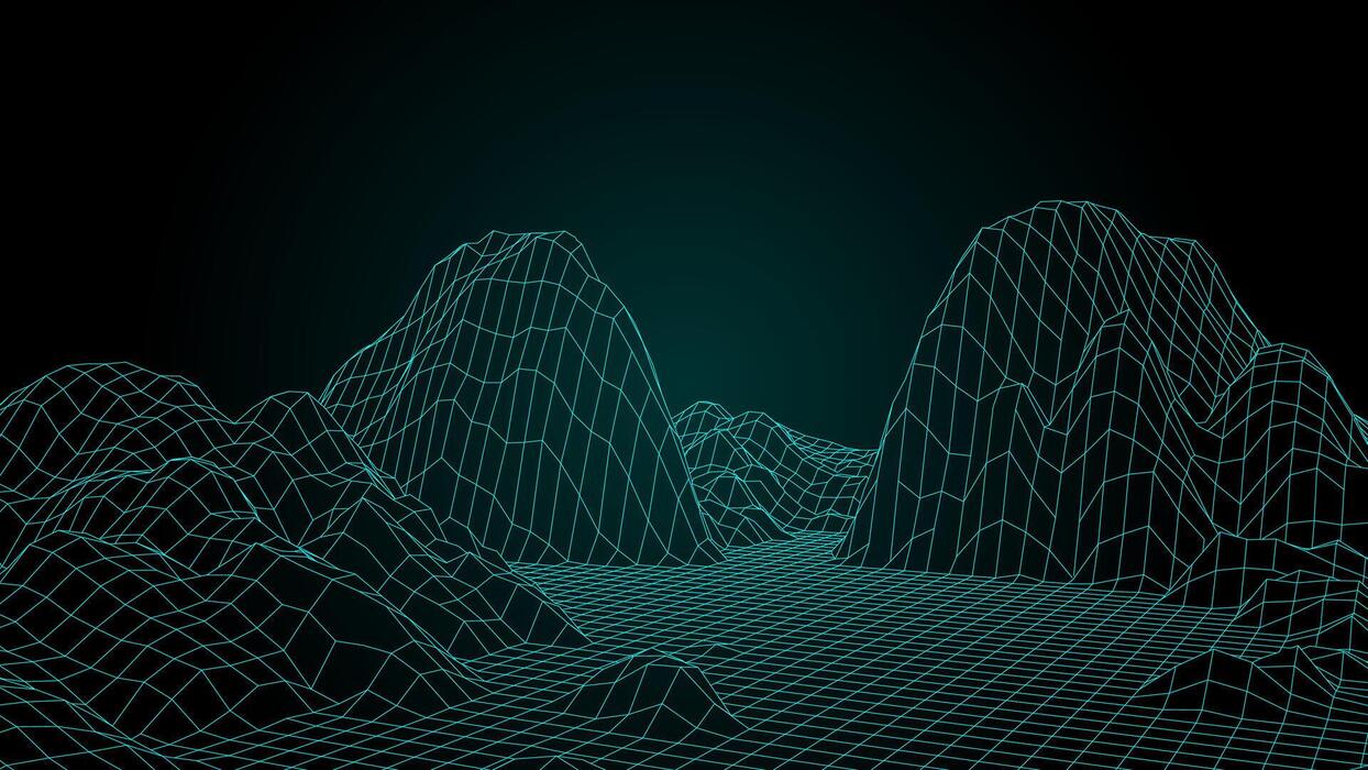 3d Grid Background Vector Art, Icons, and Graphics for Free Download