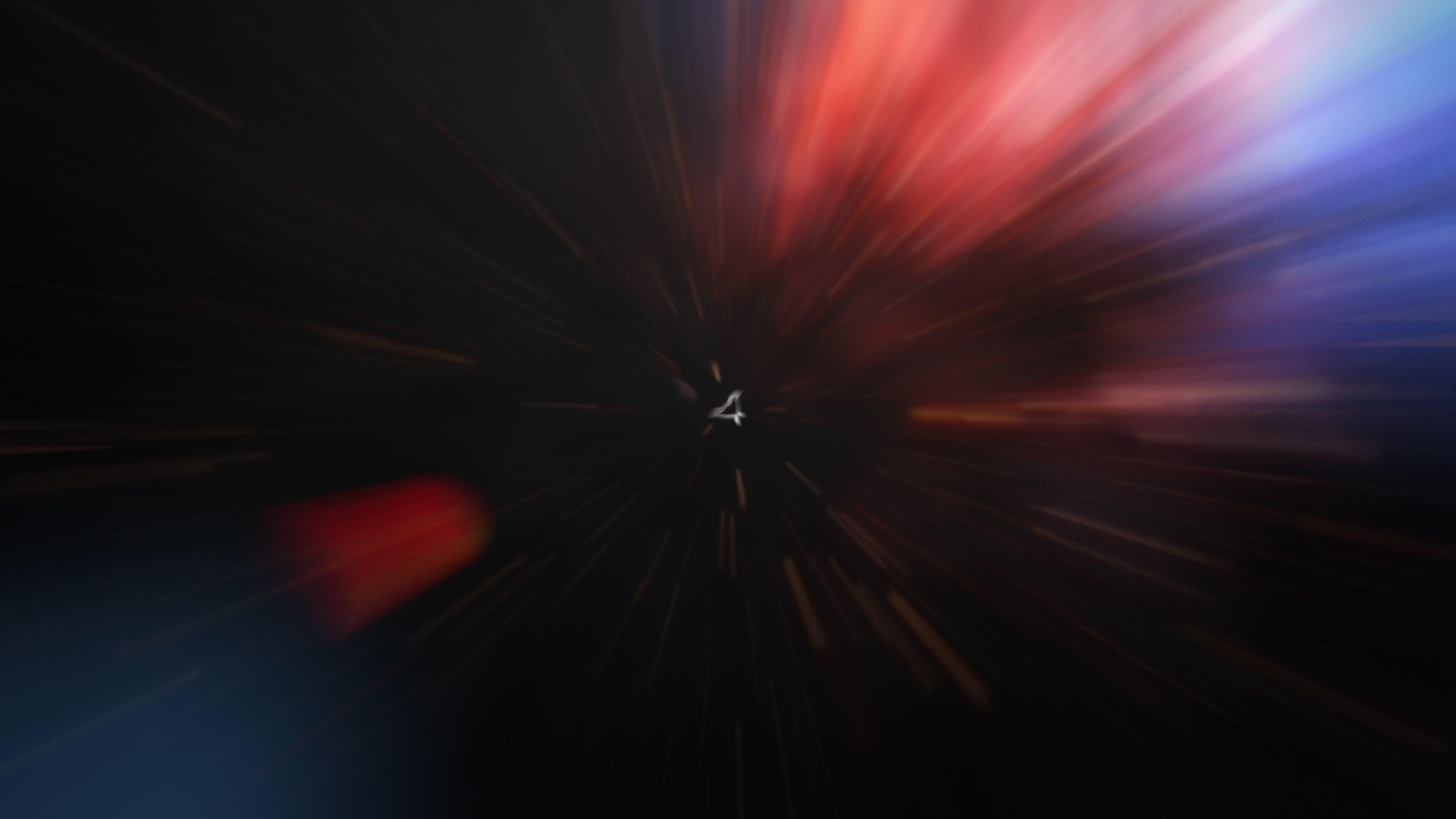 Five Seconds Countdown Timer With Abstract Space Nebula Universe