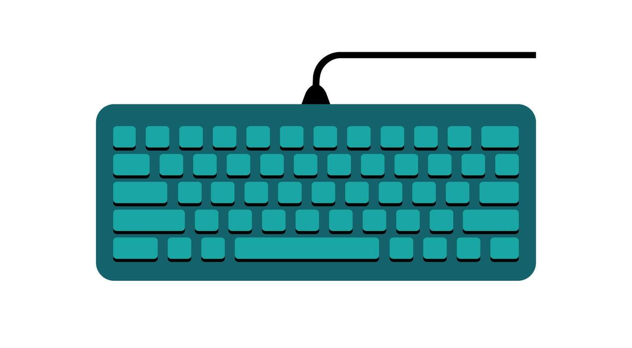 Cartoon Keyboard Vector Art Icons And Graphics For Free Download