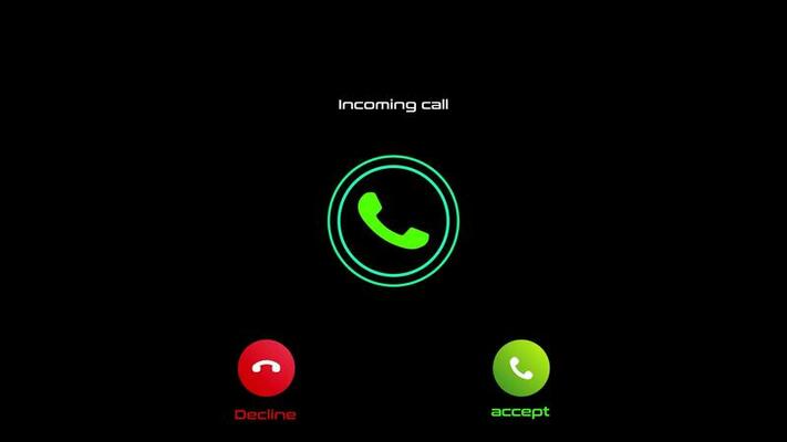 Phone Call Animation Stock Video Footage for Free Download