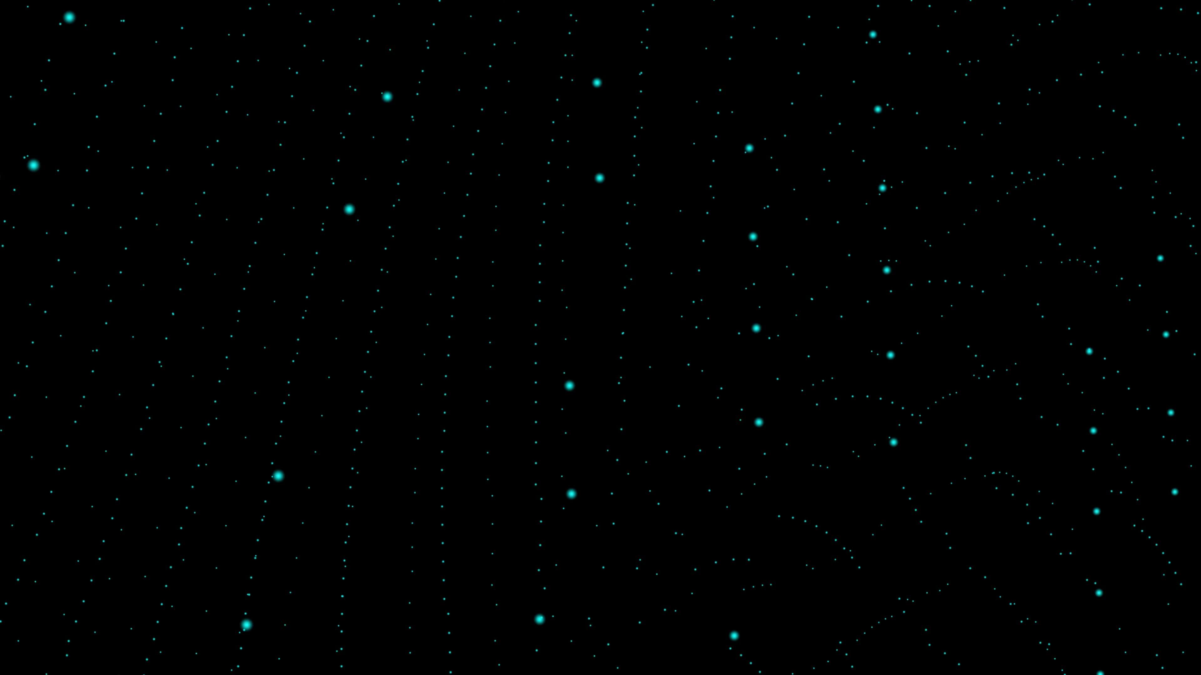 Abstract Digital Particle Wave And Lights Background Digital Particle