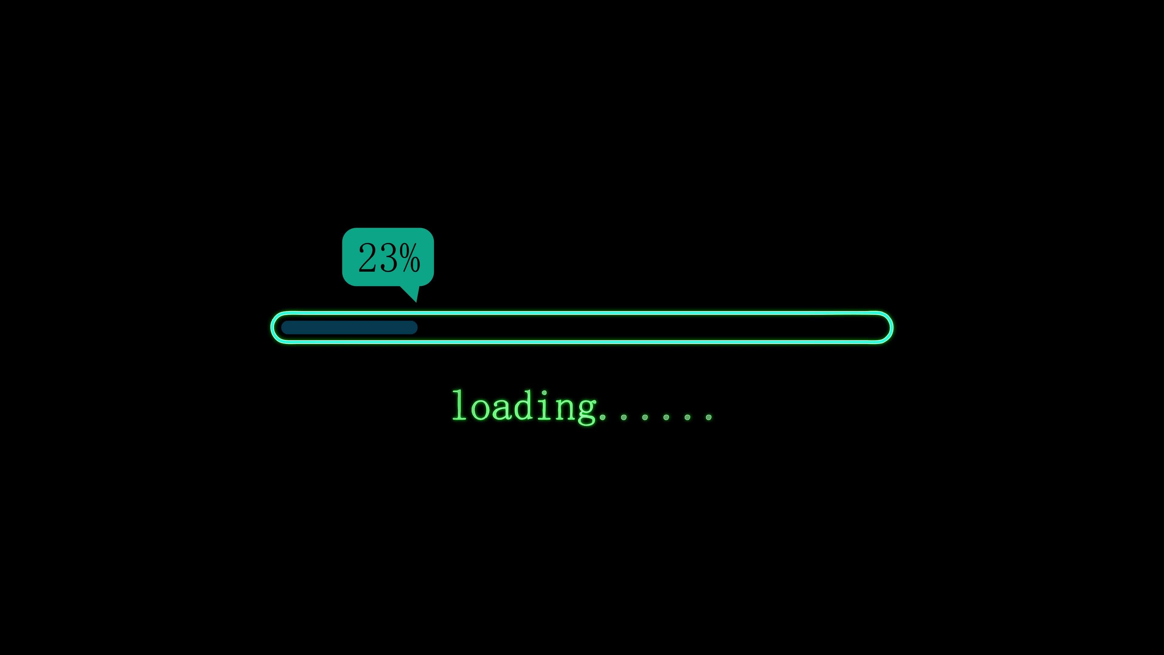 Loading bar downloading barloading screen pixelated progress animation ...