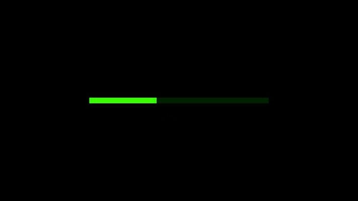 Progress Bar Green Screen Stock Video Footage for Free Download
