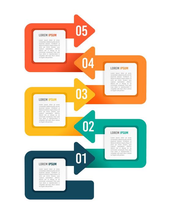 Arrow Flow Chart Vector Art, Icons, and Graphics for Free Download