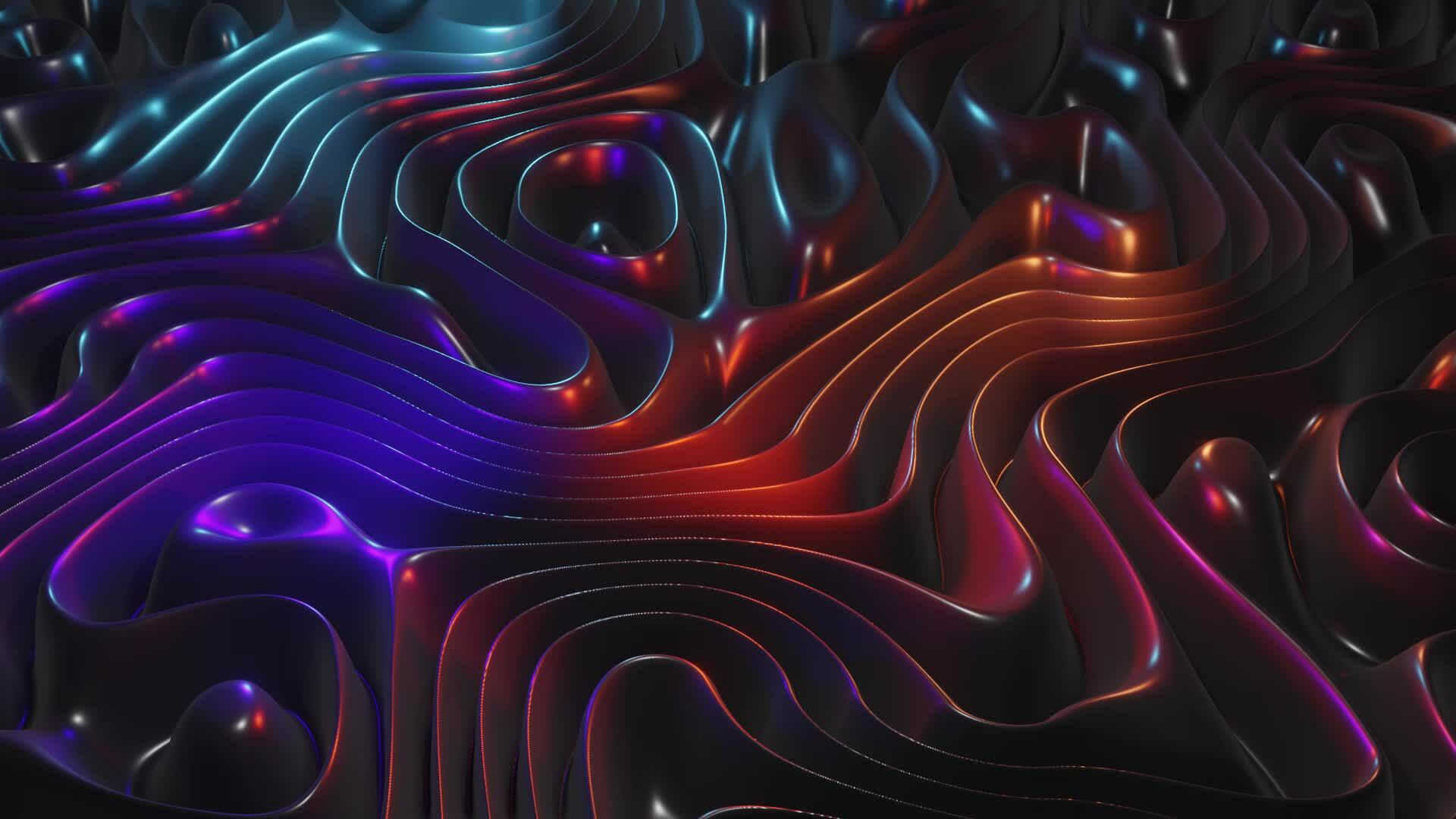 Colorful Abstract 3d Background Animation 25466271 Stock Video At Vecteezy