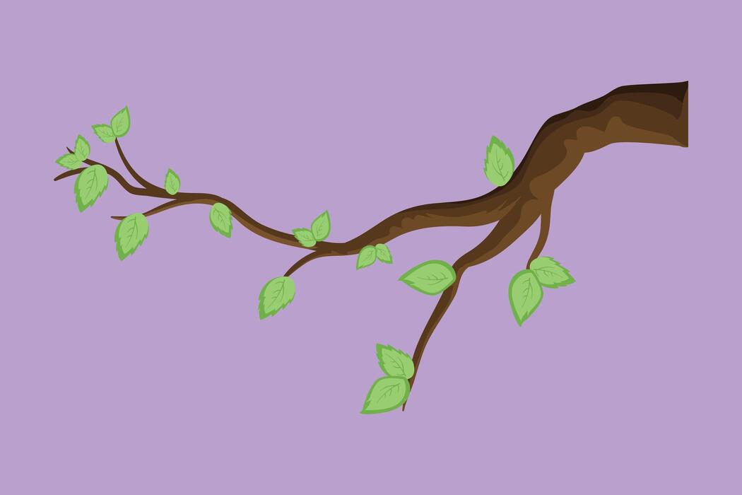 Cartoon Tree Branch Vector Art, Icons, and Graphics for Free Download