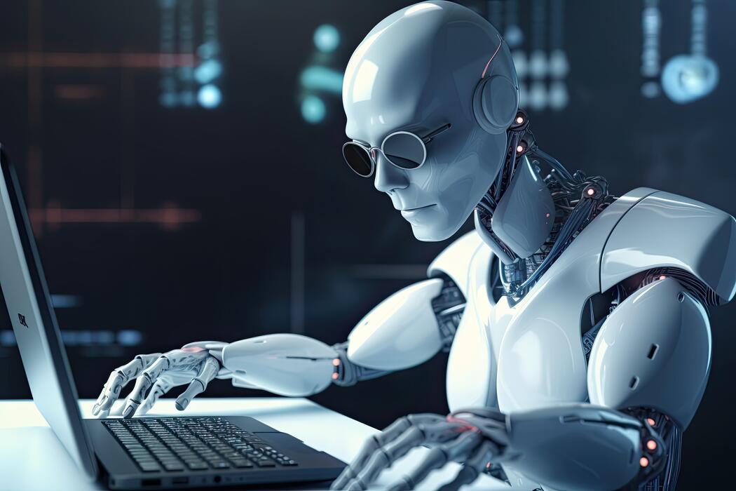 Robot Computer Stock Photos, Images and Backgrounds for Free Download