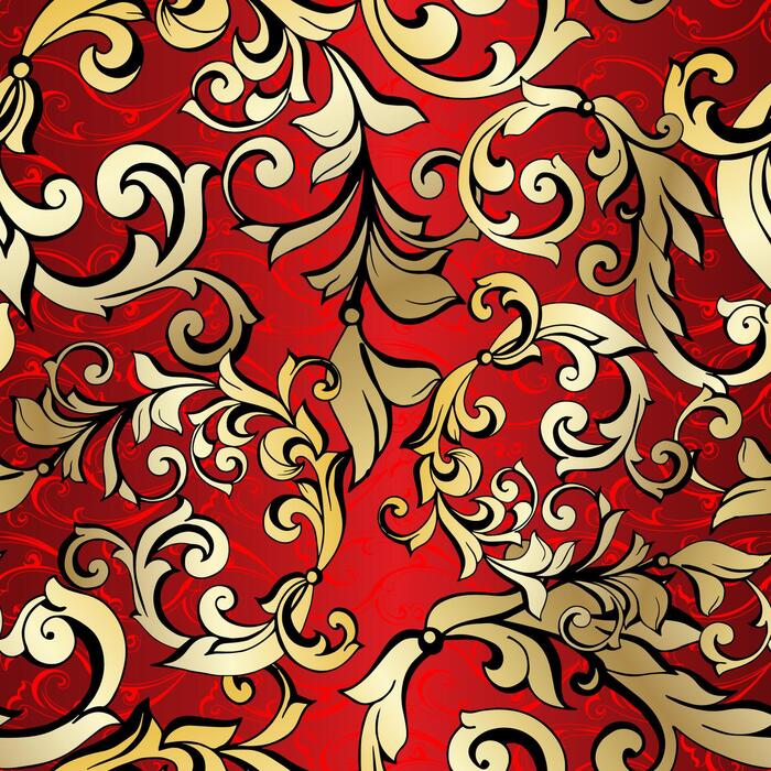Red And Gold Pattern Vector Art, Icons, and Graphics for Free Download