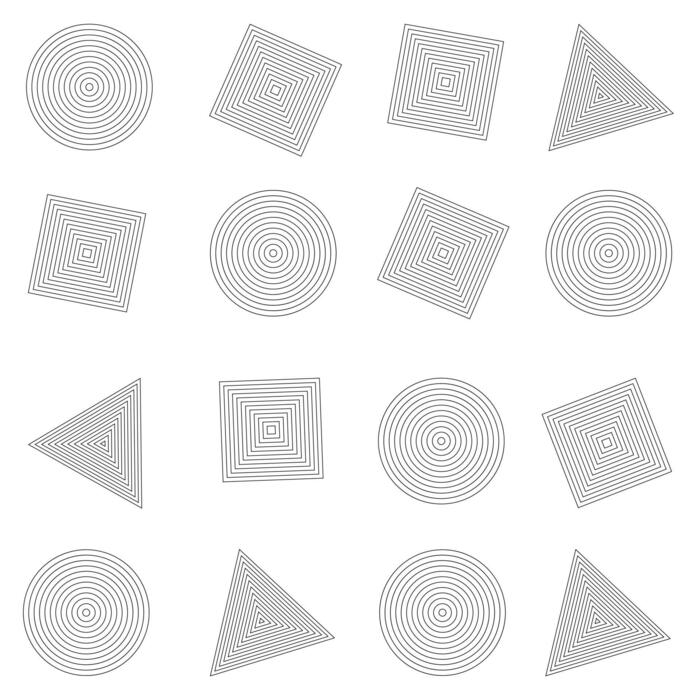 Triangle Circle Pattern Vector Art, Icons, and Graphics for Free Download