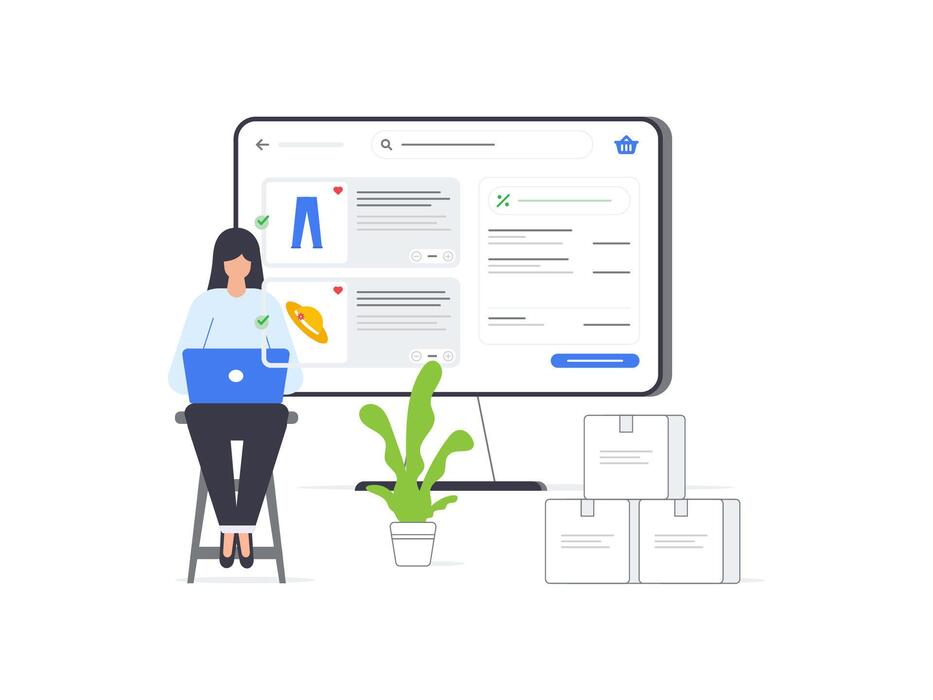 Ecommerce Platform Vector Art, Icons, and Graphics for Free Download